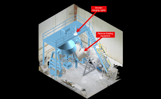 Equipment Layout | 3D Scanning | Engineering | Lafayette, LA